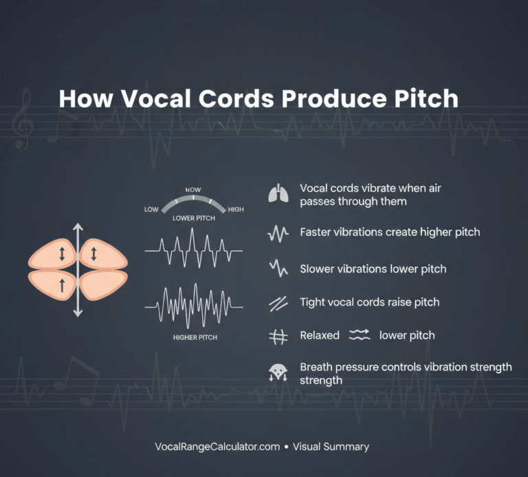 How Vocal Cords Produce Pitch (Science-Based Explanation)