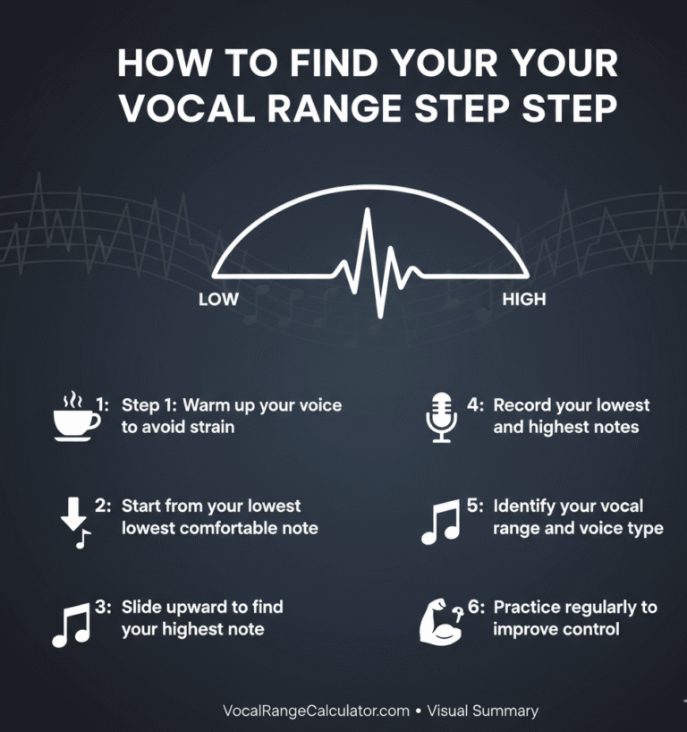 How to Find Your Vocal Range (Accurately & Without Strain)