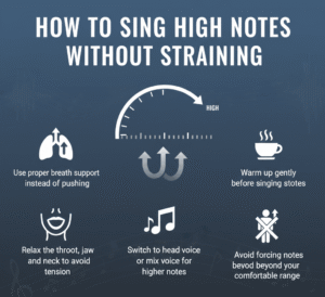 How to Sing High Notes Without Straining (Safe & Proven Method)